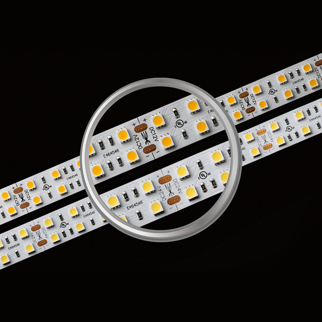 SMD5050 120LEDs 28.8W Double Row Led Strip Light from China ...